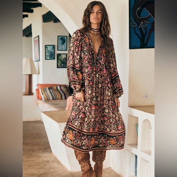 Spell | Dresses | Spell Impala Lily Midi Dress | Poshmark